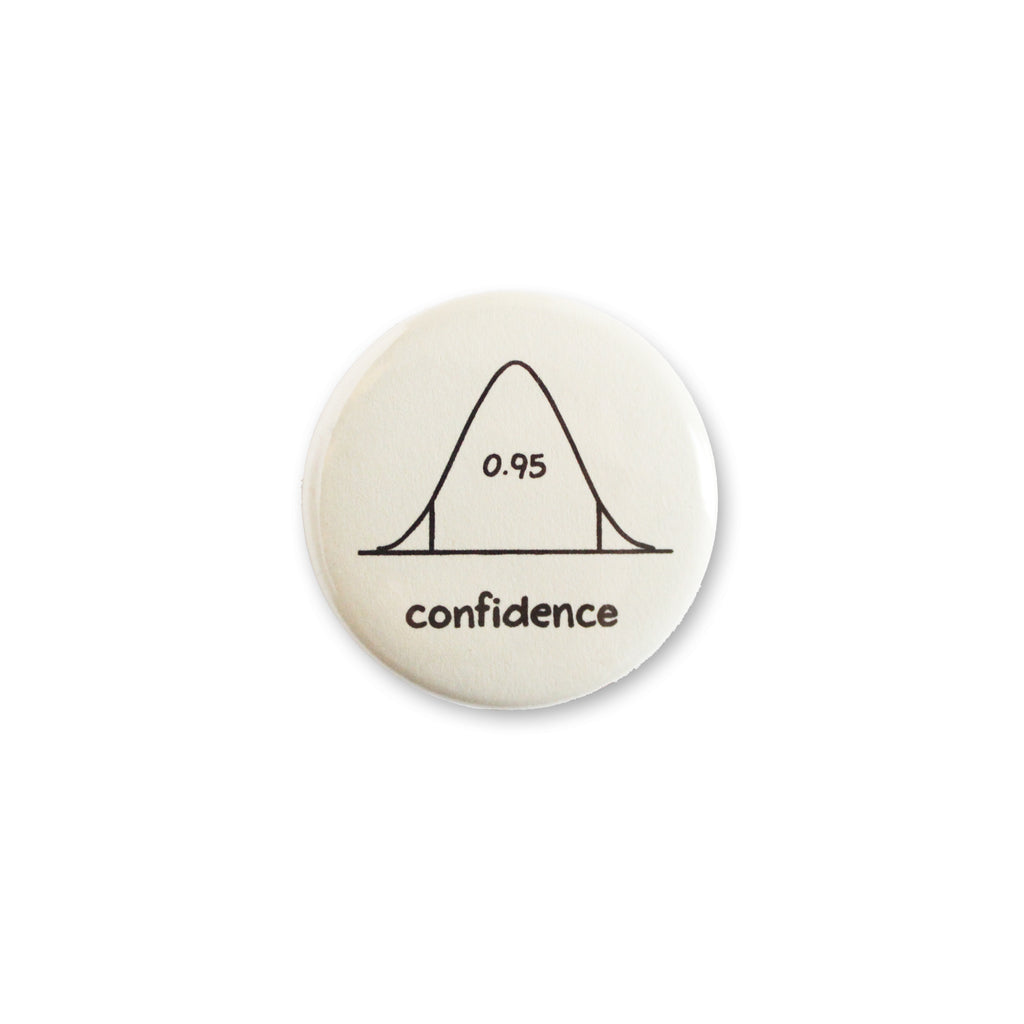Confidence Button - The Chemist Tree